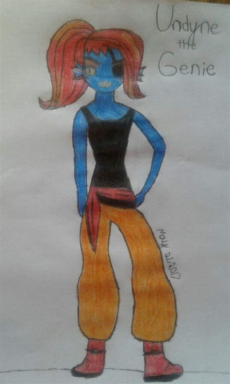 Undyne The Genie Undertale Amino