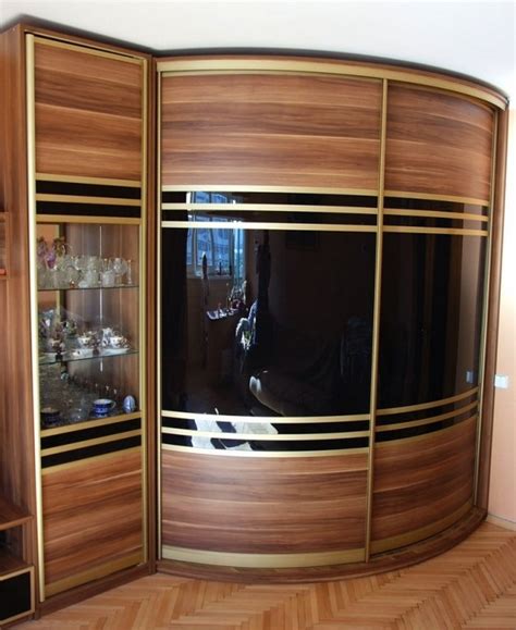 Шкаф радиусный 14 Мебель на заказ Анастасия