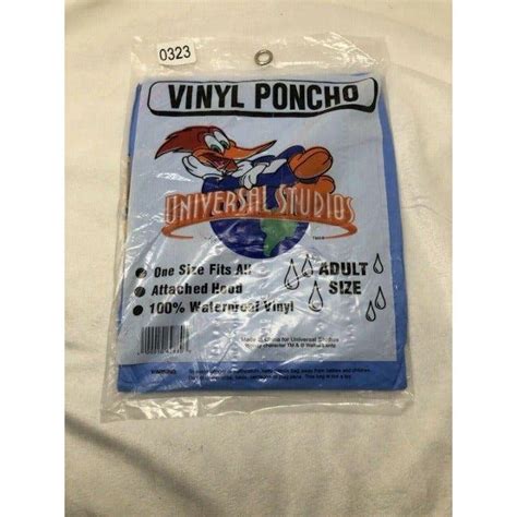 Other Vtg Woody Woodpecker Rain Poncho Grailed