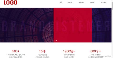 299 大学生html期末大作业 ―【 品牌策划传媒公司响应式网页（8页）】 Web前端网页制作 Htmlcssjs Csdn博客