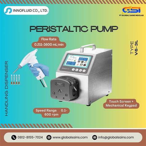 Peristaltic Pump Innofluid Global Sains Indolab