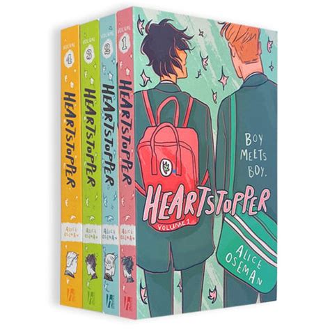 Heartstopper By Alice Oseman Box Set Of 4 Bookworld Uae