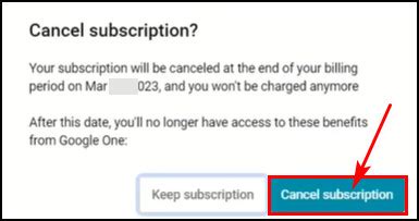 How To Cancel Google One Subscription Quick Ways
