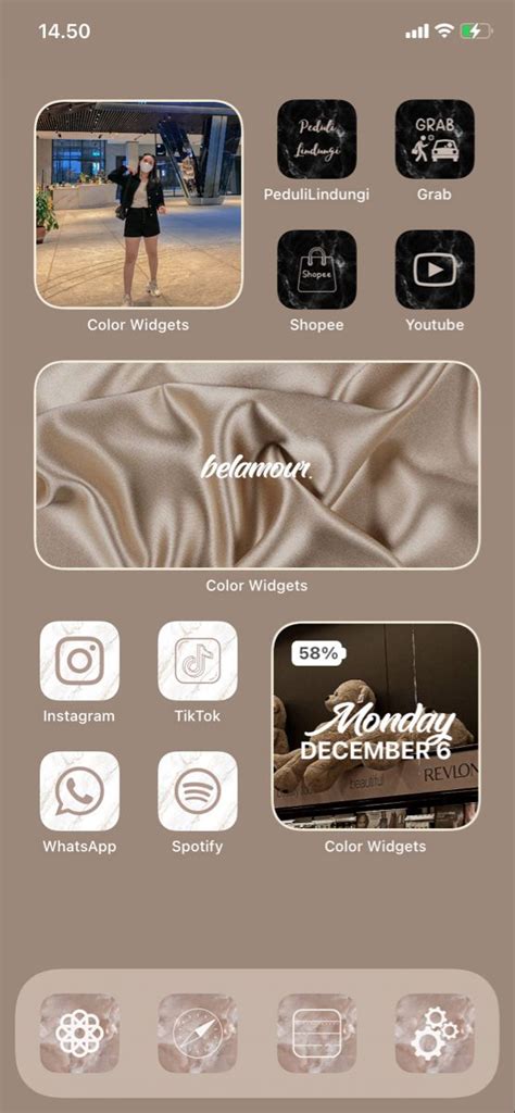 Simple Brown Beige Aesthetic Layout