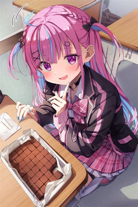 虚拟主播湊 阿库娅美图推荐 哔哩哔哩