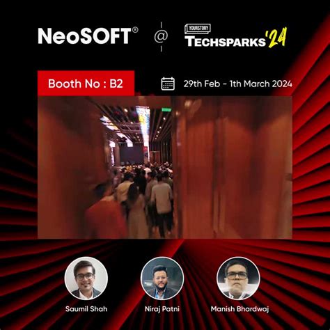 Neosoft On Linkedin Neosoft Is At Techsparks24