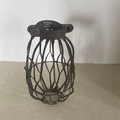 Accents Vintage Industrial Decorative Metal Light Bulb Cage Poshmark