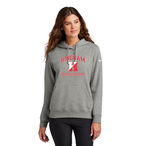 Hingham Youth Xc And Tf Womens Nike Club Fleece Pullover Hoodie Nkfd