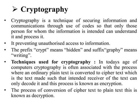 Introduction To Cryptography Pptx