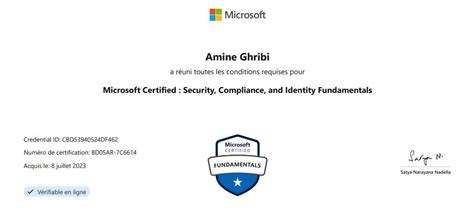 Amine Ghribi On Linkedin I Am Pleased To Announce That I Have Obtained A New Certification