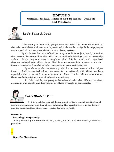 Ucsp Module 3 Pdf Symbols