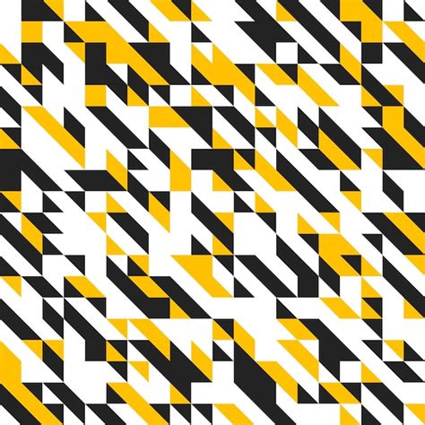 Premium Vector Mosaic Seamless Pattern Geometric Chaotic Tiling Vector Background For