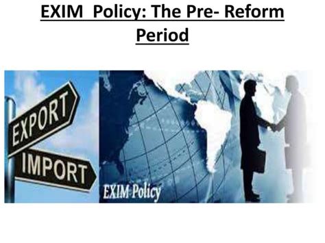 Export Import Policy Pptx