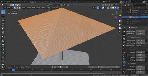 Cloth Simulation Deforming Strangely Blender Stack Exchange