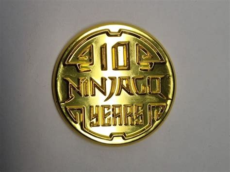Lego Ninjago Coin Coin Souvenir Legoland Ninjago Years Kaufen Auf Ricardo