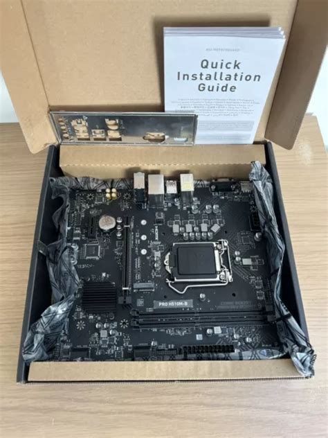 Msi Pro H510m B Motherboard Socket 1200 H470 Ddr4 Micro Atx £5500