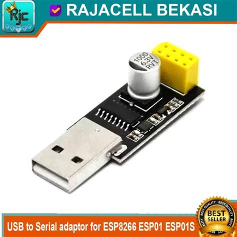 Jual Usb To Serial Adaptor For Esp8266 Esp01 Esp01s Usb Ttl Uart