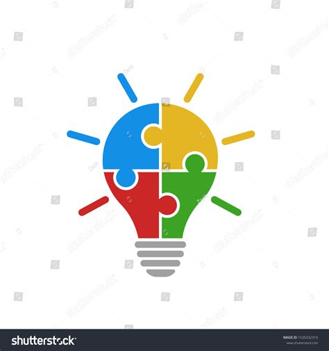 2 476 Teamwork Bulb Puzzle Pieces Images Stock Photos Vectors Shutterstock