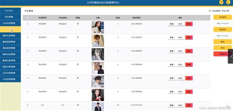 [附源码]计算机毕业设计大学生就业去向分析管理平台 jsp java springmvc mysql mybatis csdn高校就业分析
