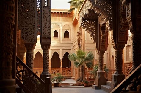 Premium Photo Inside Interior Of The Mosque Is An Excellent Example