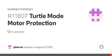 Turtle Mode Motor Protection Issue Betaflight Betaflight GitHub