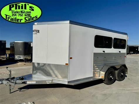 New Frontier Trailers 4pen Stock Stock Combo Trailer Low Pro