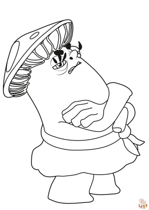 Unleash Your Creativity With Tree Fu Tom Coloring Pages