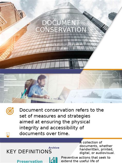 Document Conservation Pdf