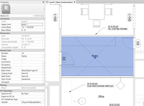 How To Add Room Identity Data Instance Property Autodesk Community