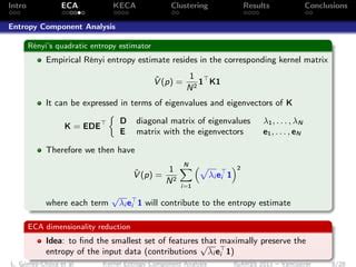 Kernel Entropy Component Analysis In Remote Sensing Data Clustering Pdf