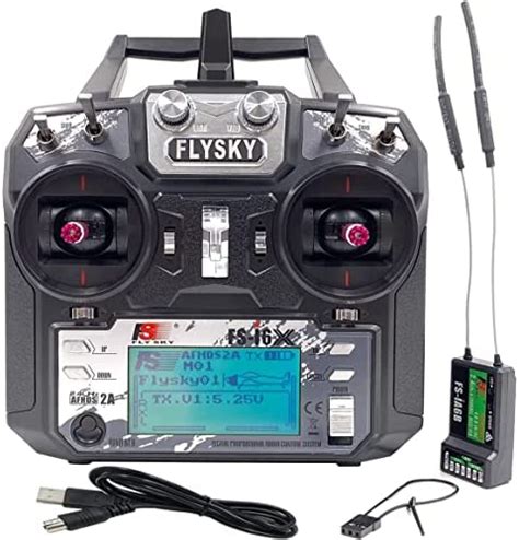 dtxmx flysky fs i6x transmetteur rc 6ch 2 4ghz radio control system avec récepteur fs ia6b pour