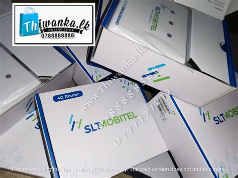 Slt Mobitel Prepaid 4g Routers Special Offer Thiwanka Lk