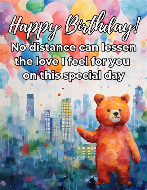 250 Best Long Distance Birthday Wishes Copy And Send