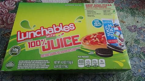 Asmr Eating Lunchables Deep Dish Pizza With Pepperoni Oreo Cookies