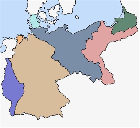 German Empire Map