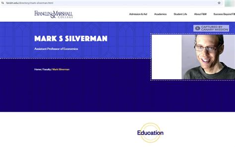Mark Silverman Canary Mission