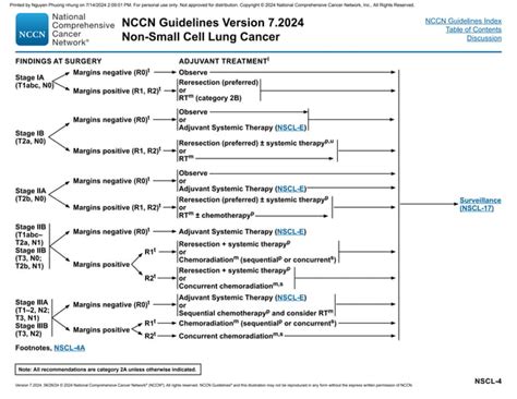 Nccn Clinical Practice Guideline In Oncology Pdf Lung And Respiratory Health Diseases And