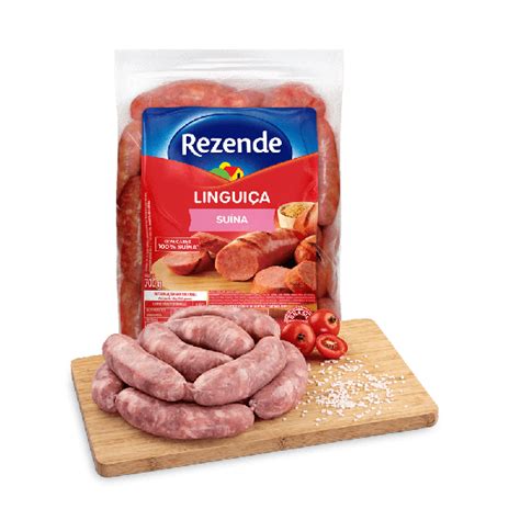 Linguiça Churrasco Suína Rezende 700g Nosso Pão