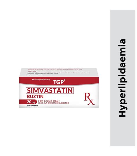 Buztin Simvastatin Tab 20mg