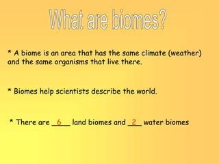Biome Powerpointppt