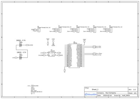 Esp32roboticarmdriverboard Oshwlab