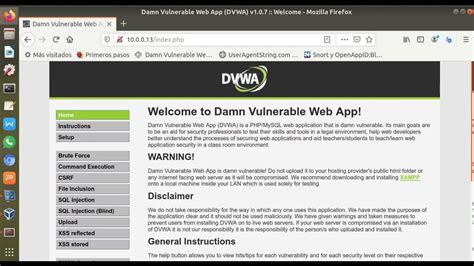Sql Injection Con Dvwa En Una Maquina Virtual Y Sqlmap Youtube