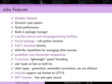 seminar fortran and julia ppt free download