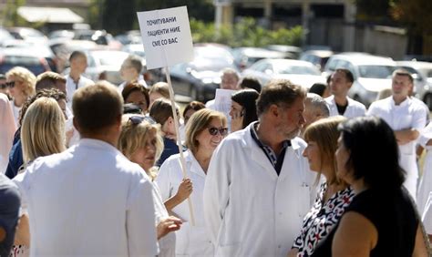 Во четврток здравствените работници на предупредувачки протест Трилинг