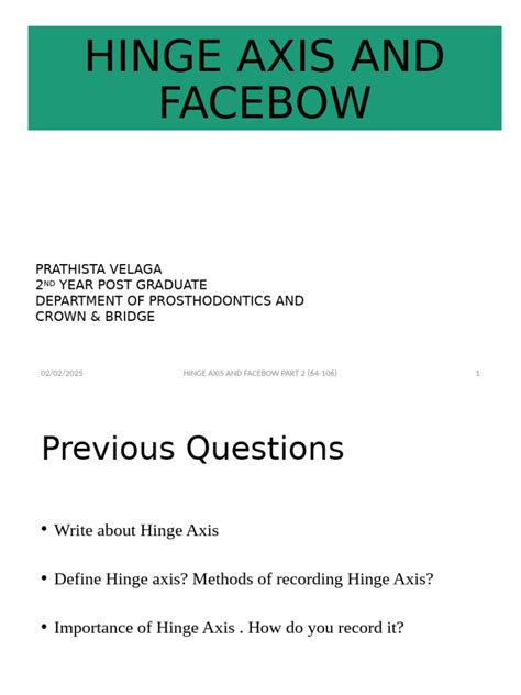 Hinge Axis Pdf Anatomical Terms Of Location Dentistry Branches Hinge Axis Pdf Anatomical Terms Of Location Dentistry Branches