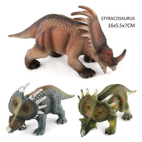 7‘ Realistic Styracosaurus Dinosaur Solid Action Figure Model Toy