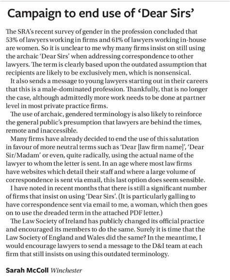 Danielle St Clair On Linkedin Dear All Dear Clerks To Whom It