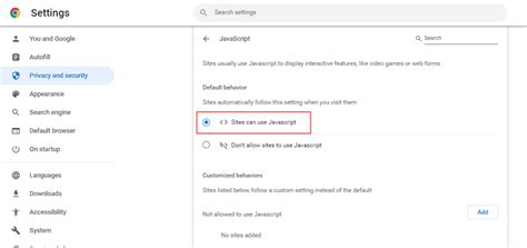 How To Turn On Javascript In Your Browser