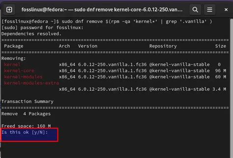 How To Update Linux Kernel On Fedora Foss Linux