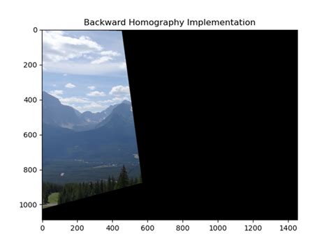 Github Idanczpanorama Image Implementation Of Panorama Algorithm Using Computer Vision Methods